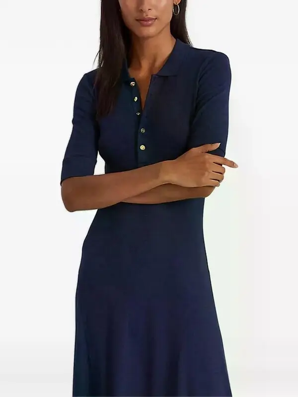 Ralph Lauren Buttoned Dress - Blue