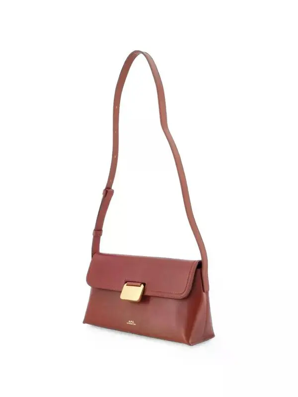 A.p.c. Small Simone Leather Shoulder Bag