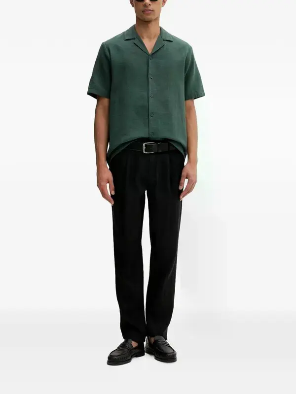 Marc O'polo Pleated Straight-leg Trousers