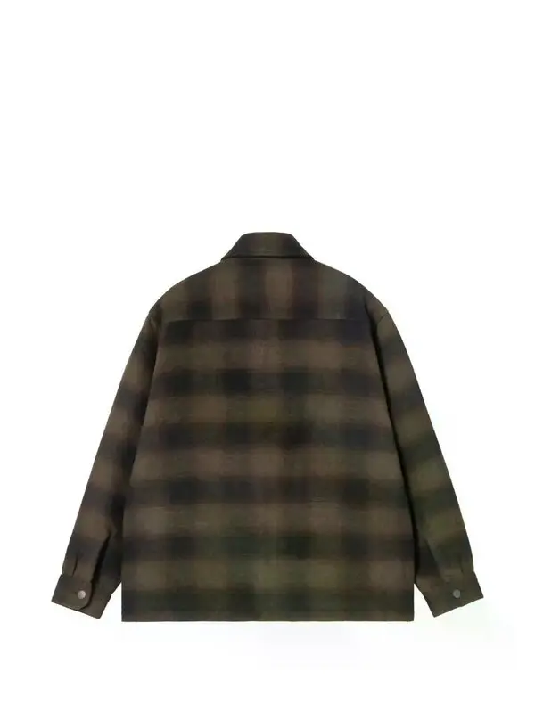 Carhartt Work In Progress Alton Check-pattern Twill Jacket