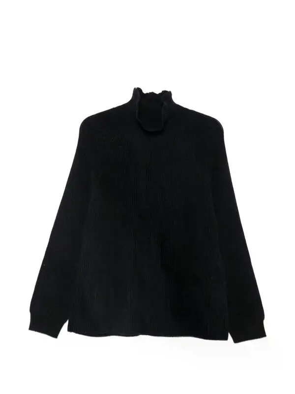 Liviana Conti Ribbed-knit Roll-neck Sweater