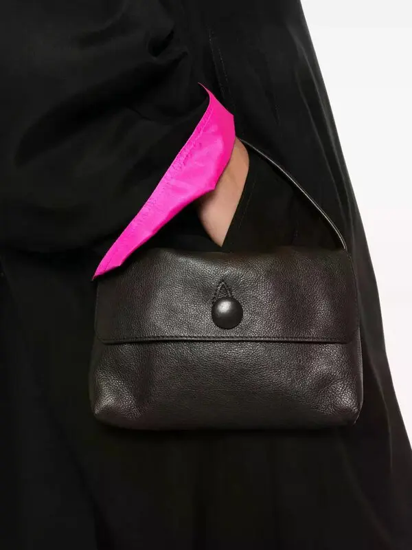 THE ROW Sally Button-fastening Leather Mini Bag