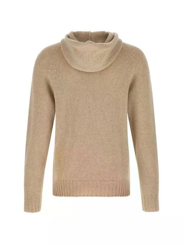 MA'RY'YA Braided-detail Raglan-sleeve Hoodie