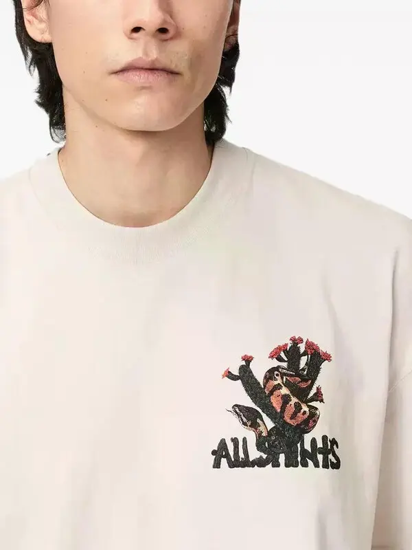 ALLSAINTS Graphic-print T-shirt - White