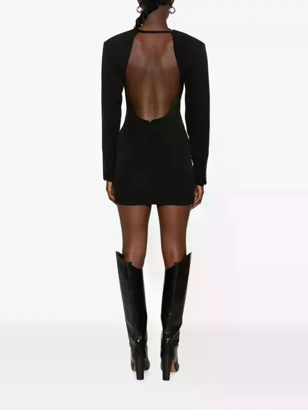 Erika Cavallini Open-back Mini Dress
