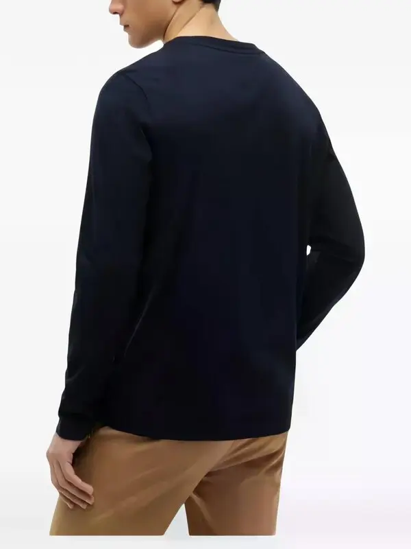 Tommy Hilfiger Logo-print Long-sleeve T-shirt