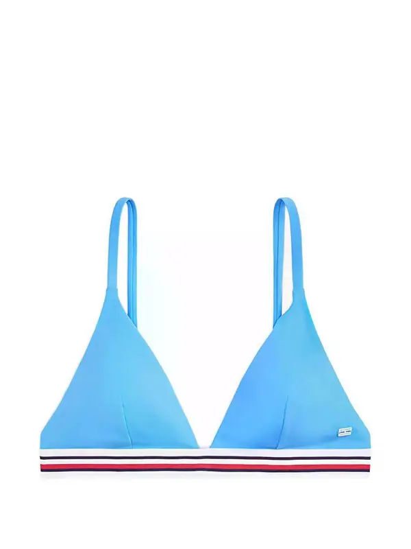 Tommy Hilfiger Global Stripe Triangle Bikini Top