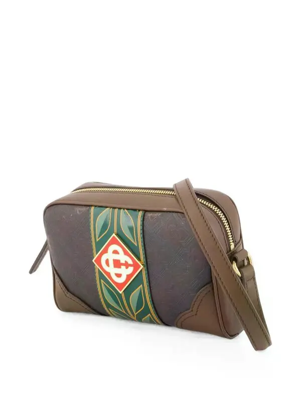 Casablanca Monogram-embossed Crossbody Bag