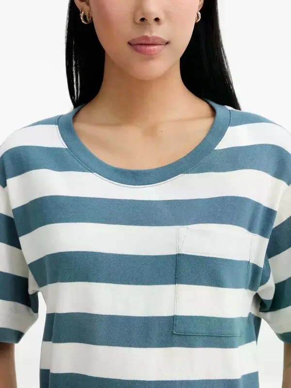 Marc O'polo Striped Chest-pocket T-shirt