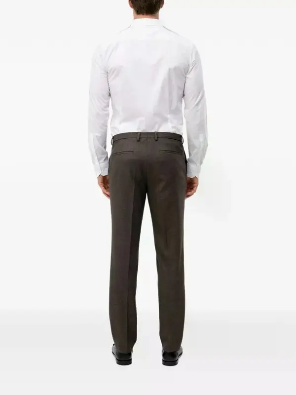 Hugo Slim-fit Tailored Trousers - Brown