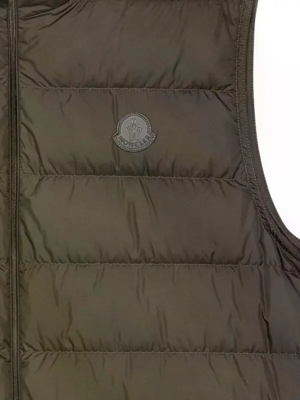 Moncler Quilted Logo-patch Gilet