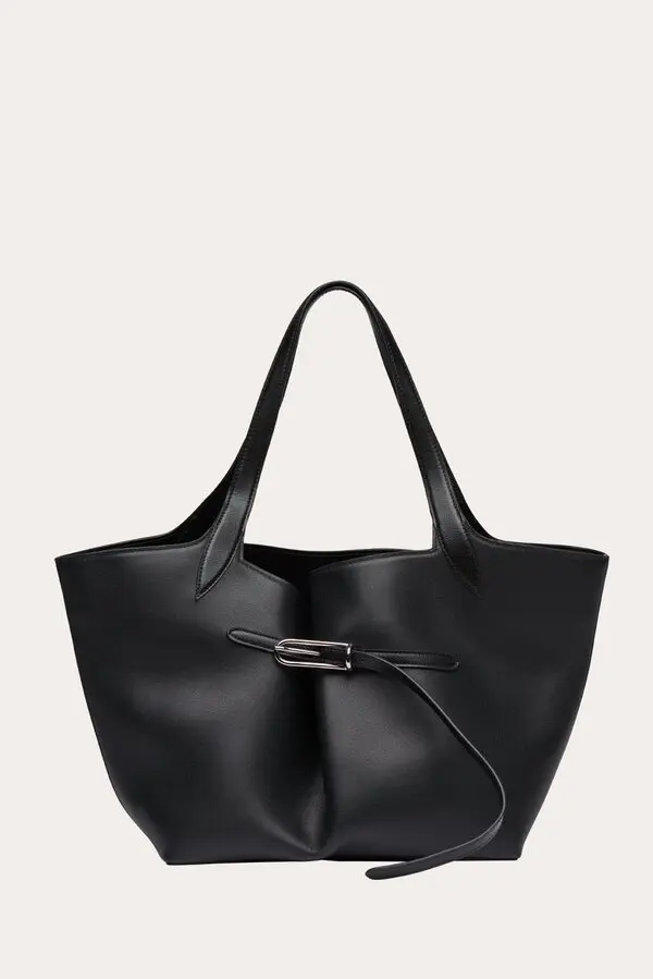 LIFFNER Belted Tote - Black
