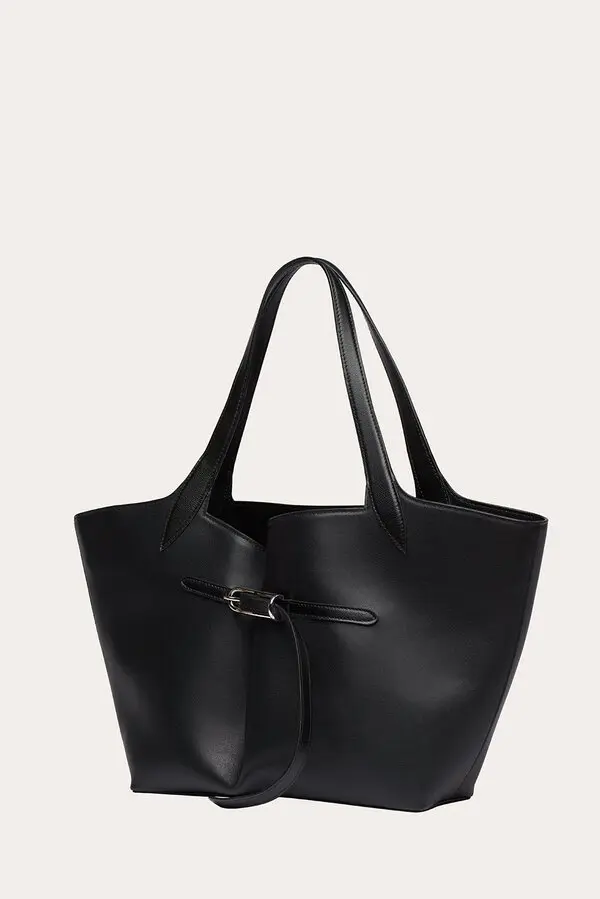 LIFFNER Belted Tote - Black