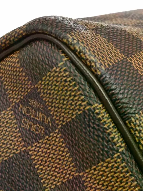 LOUIS VUITTON 2007 Damier Keepall 50 Duffle Bag - Brown