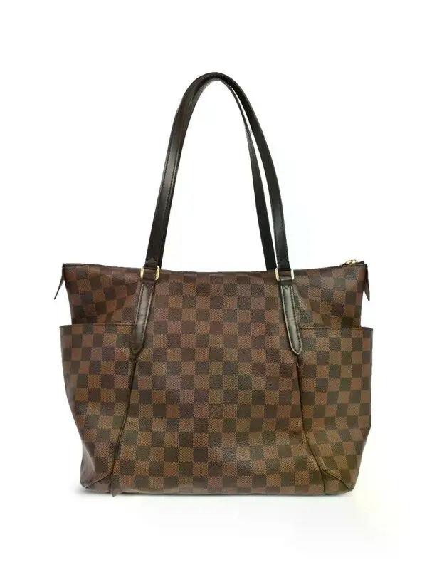 LOUIS VUITTON 2014 Damier Totally Mm Tote Bag - Brown