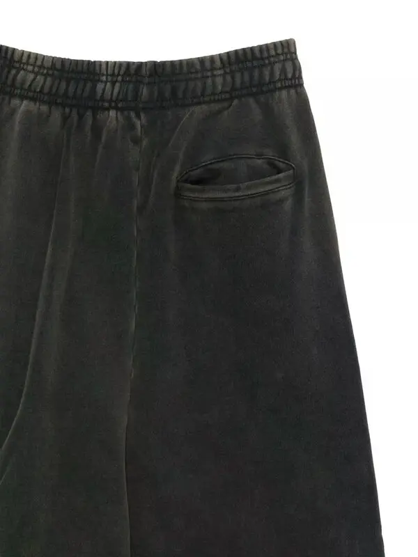 ENTIRE STUDIOS Faded-effect Wide-leg Track Pants