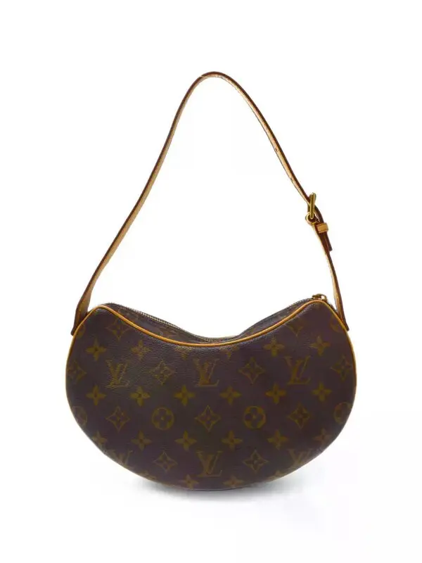 LOUIS VUITTON 2002 Pm Monogram Croissant Shoulder Bag