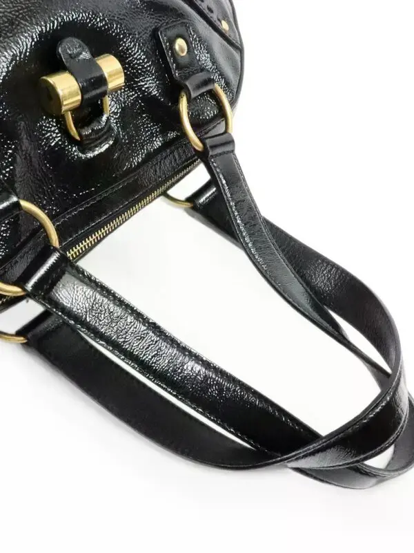 Saint Laurent Muse Patent-leather Shoulder Bag