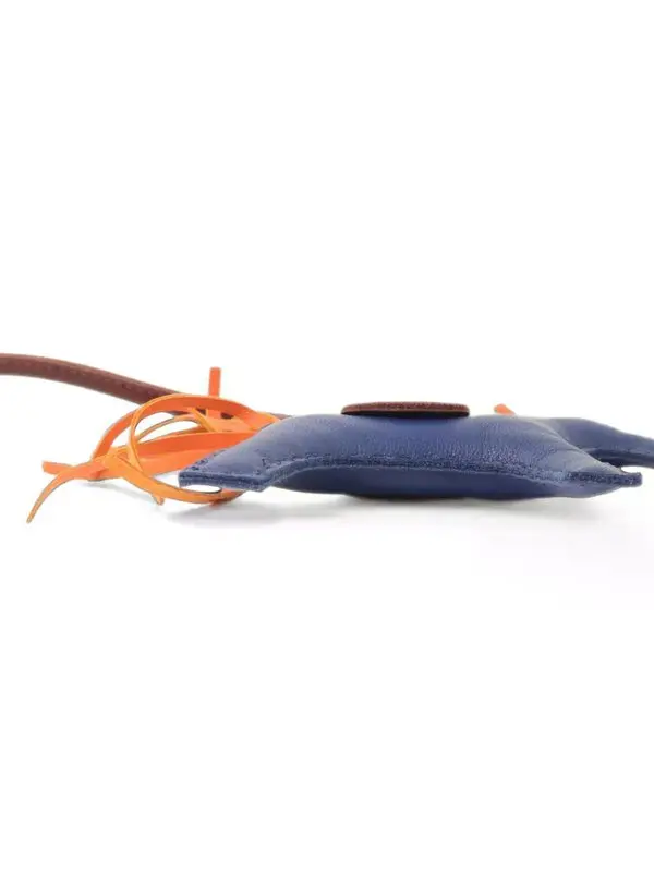 Hermès Pm Rodeo Milo Bag Charm - Blue