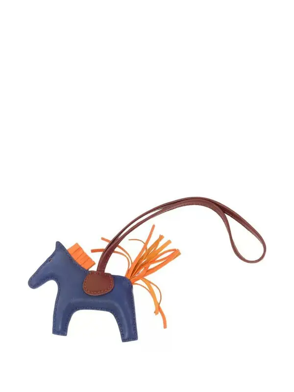 Hermès Pm Rodeo Milo Bag Charm - Blue