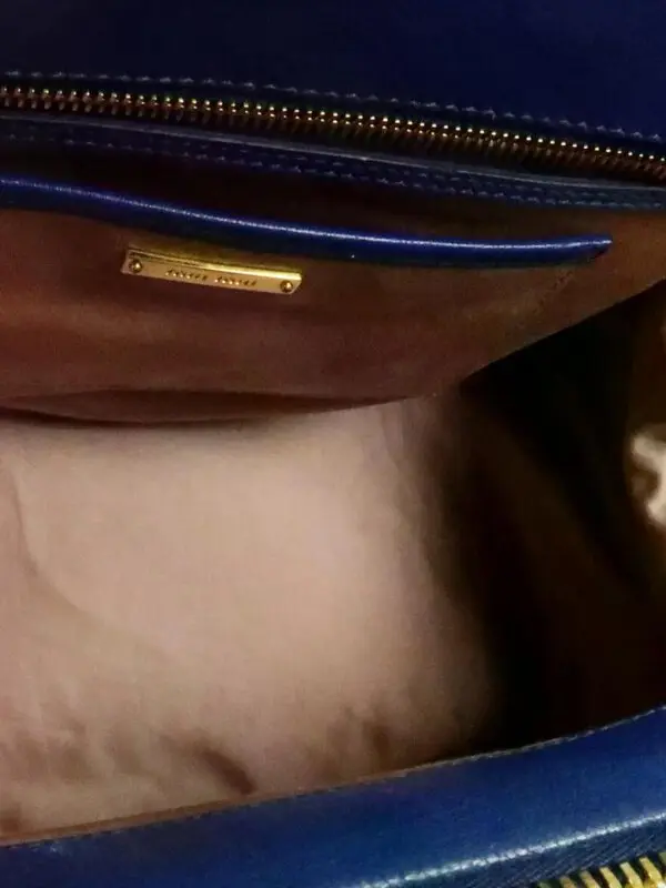 Miu Miu 2-way Buckled Calf Leather Shoulder Bag