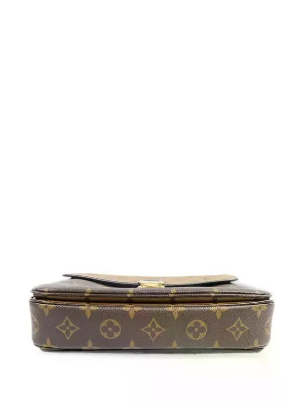 LOUIS VUITTON Pochette Metis Monogram Reverse Tote Bag