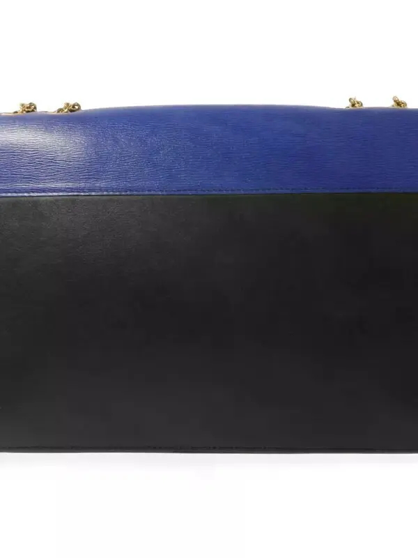 Celine Pocket Flap Shoulder Bag - Black