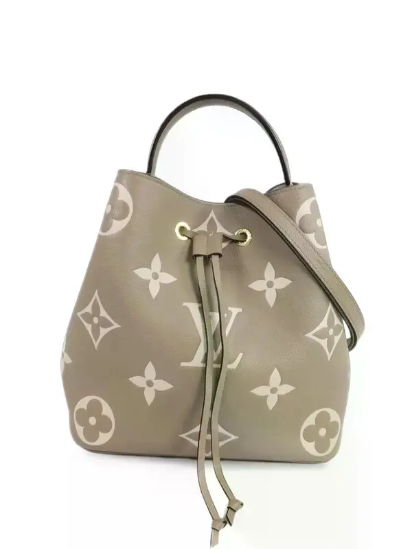 LOUIS VUITTON Mm Neo Noe Monogram Empreinte Tote Bag - Neutrals