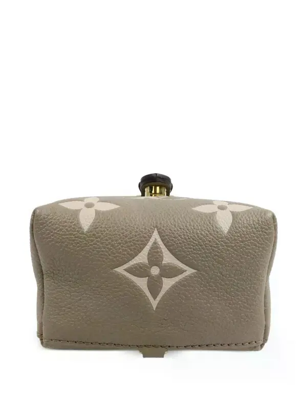 LOUIS VUITTON Monogram Empreinte Mini Backpack - Grey