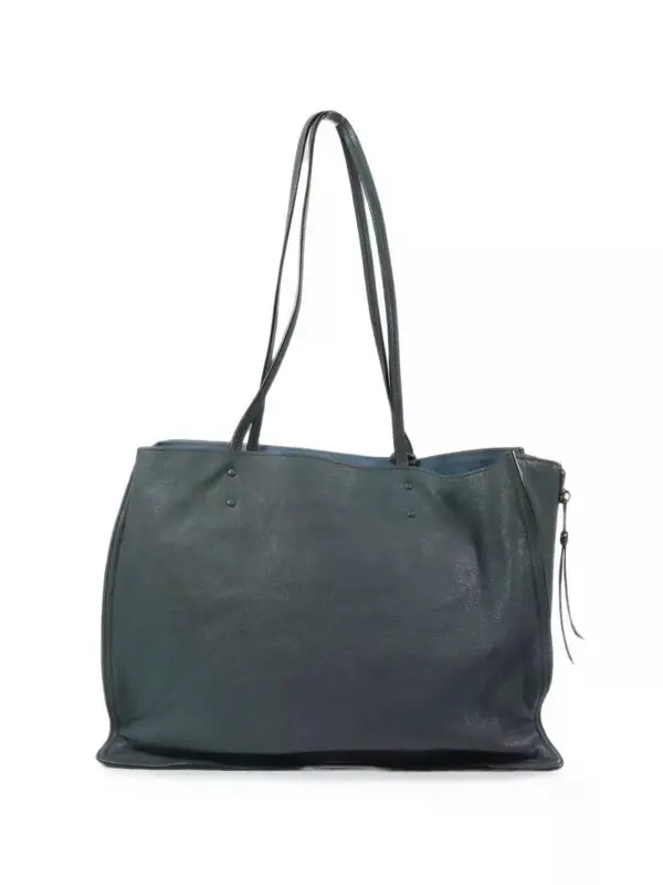 Prada Glace Leather Tote Bag