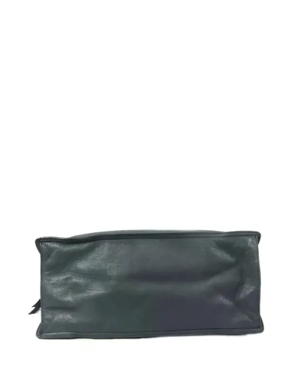 Prada Glace Leather Tote Bag
