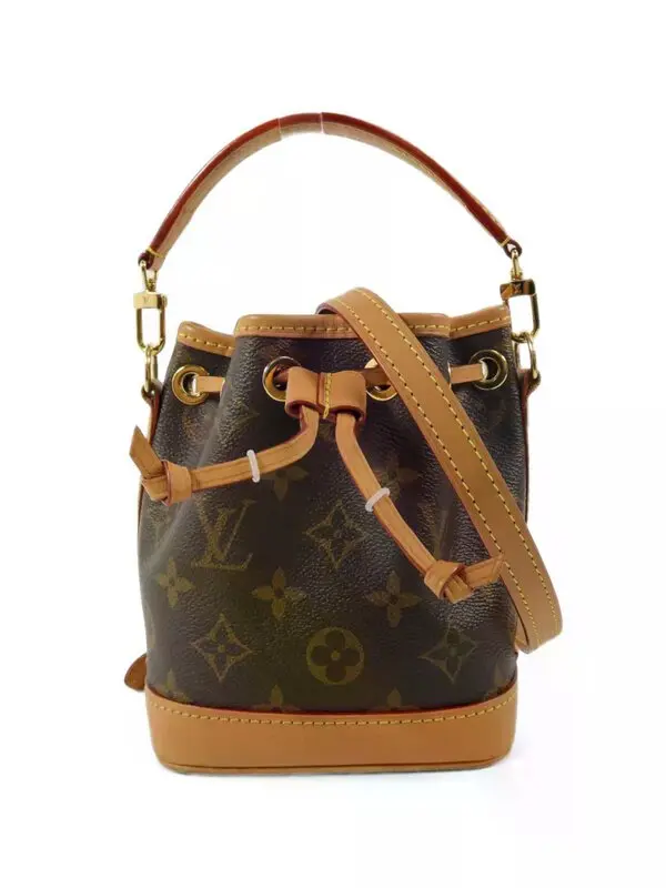LOUIS VUITTON Nano Noeé Monogram Bucket Bag