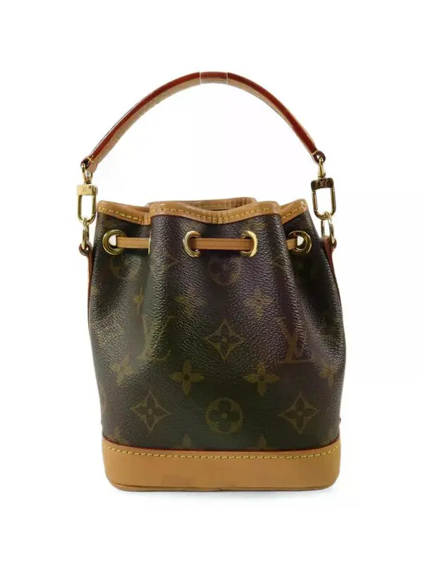LOUIS VUITTON Nano Noeé Monogram Bucket Bag