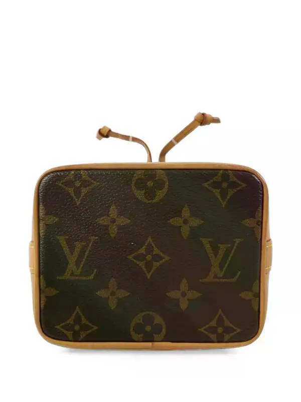 LOUIS VUITTON Nano Noeé Monogram Bucket Bag