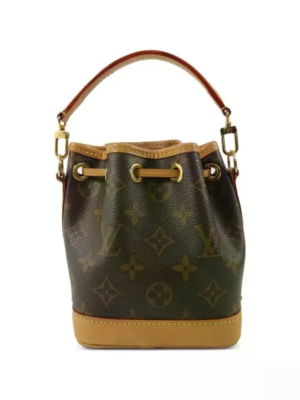 LOUIS VUITTON Nano Noeé Monogram Bucket Bag
