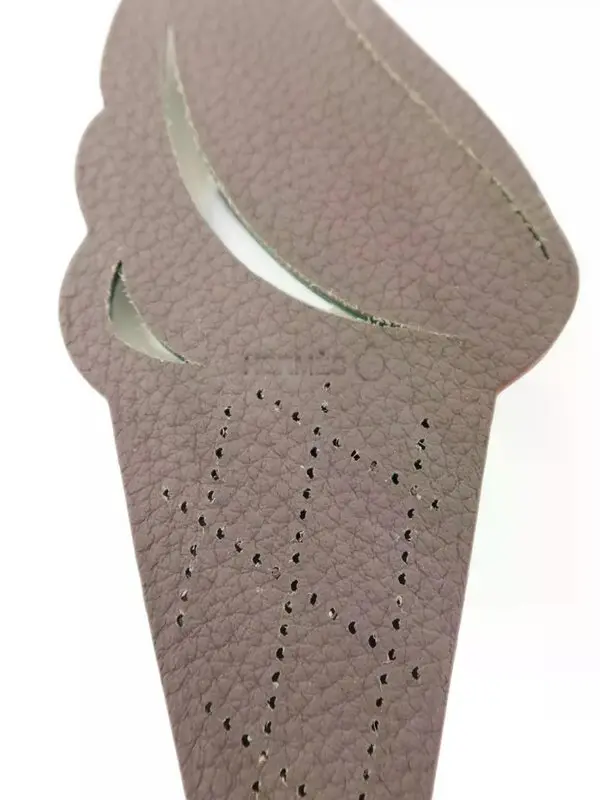 Hermès Petit H Ice Cream Cone Leather Charm - Green