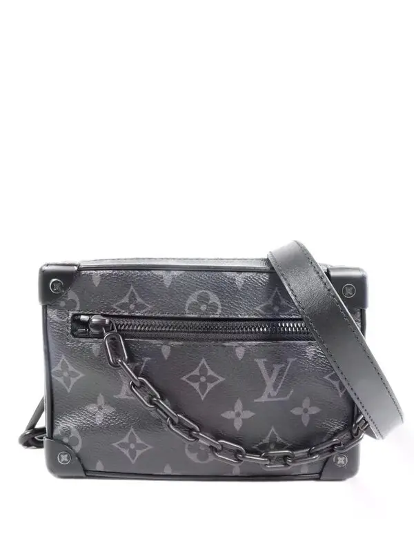 LOUIS VUITTON Mini Soft Trunk Monogram Eclipse Shoulder Bag
