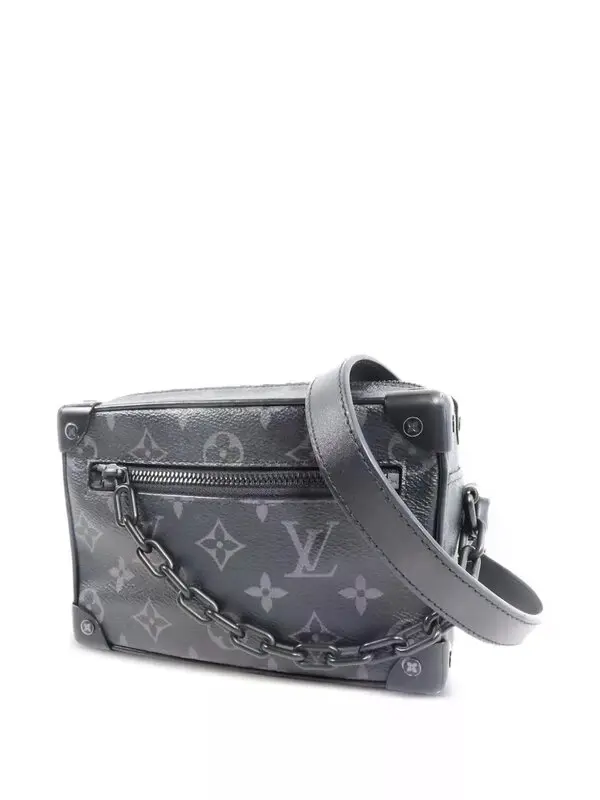 LOUIS VUITTON Mini Soft Trunk Monogram Eclipse Shoulder Bag
