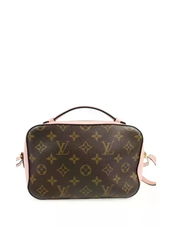 LOUIS VUITTON Saintonge Monogram Cross Body Bag - Brown