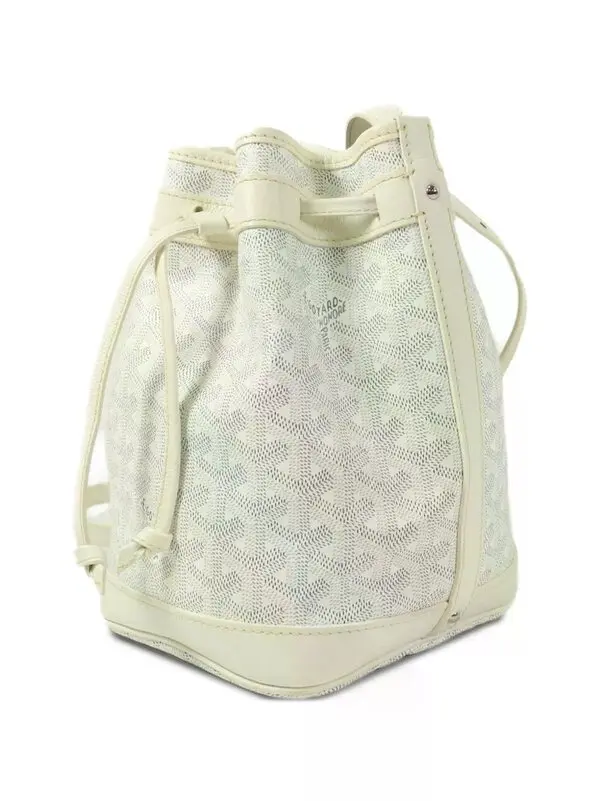 Goyard Petit Flot Patterned Bucket Bag