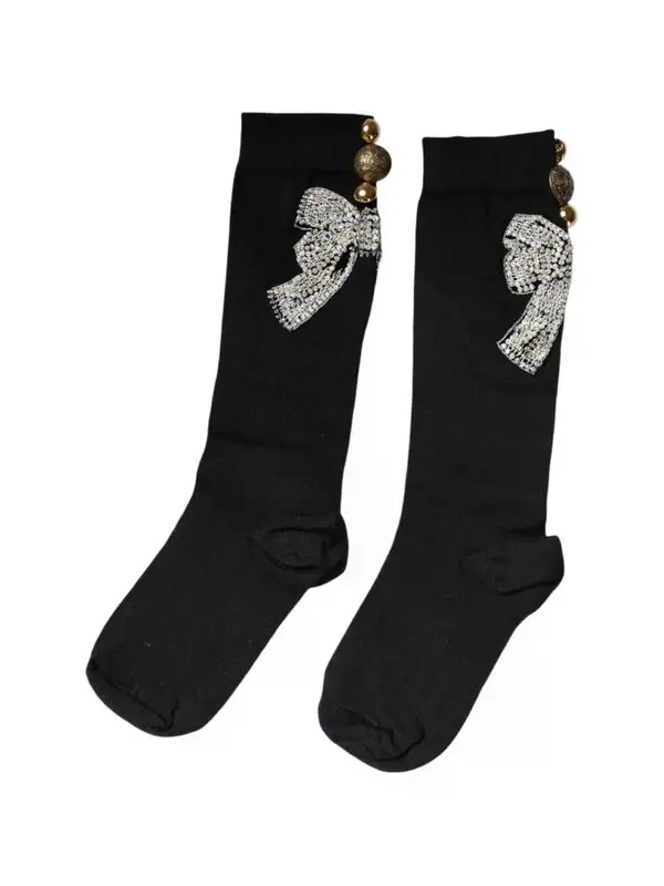 Dolce & Gabbana Bow-detail Socks