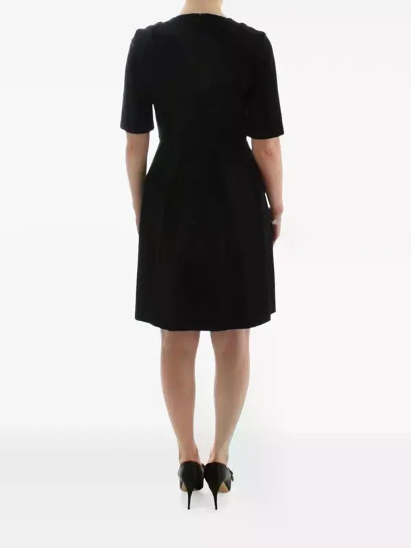 COTE Venus Pleated Square-neck Dress