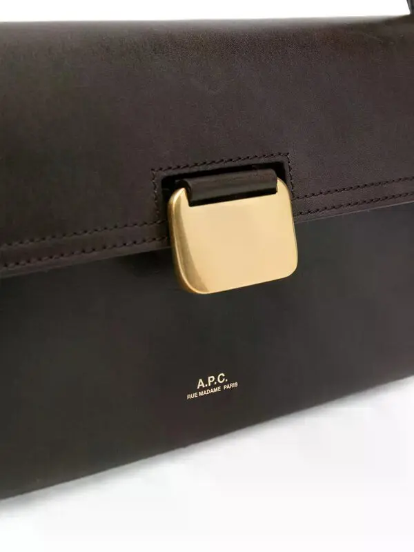 A.p.c. Small Simone Leather Shoulder Bag
