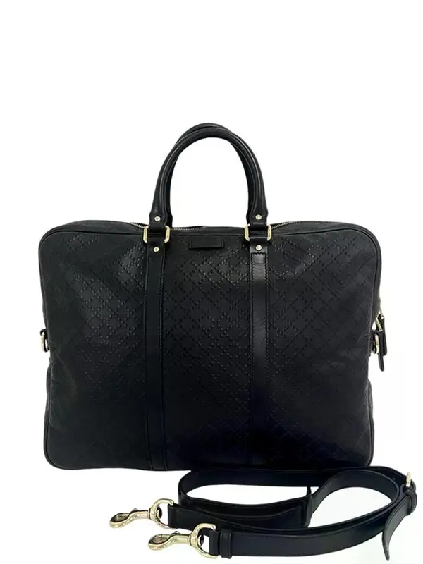 Gucci 2000-2015 Diamante Calfskin Business Bag
