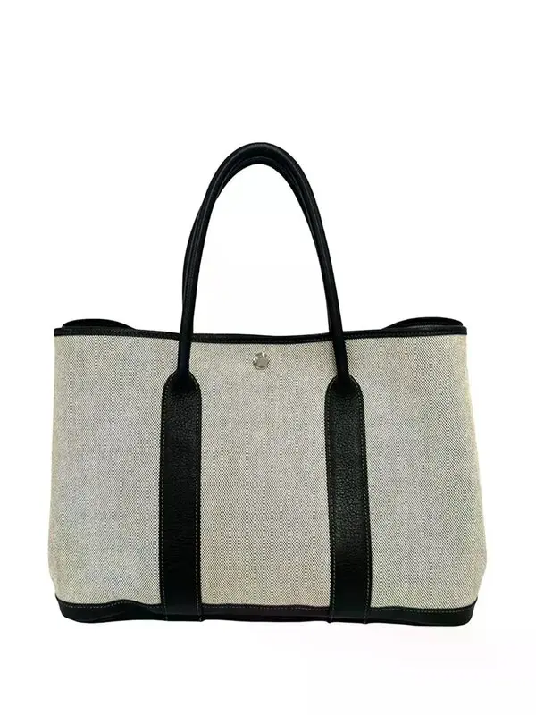 Hermès 2006 Toile And Negonda Garden Party 39 Tote Bag - Grey