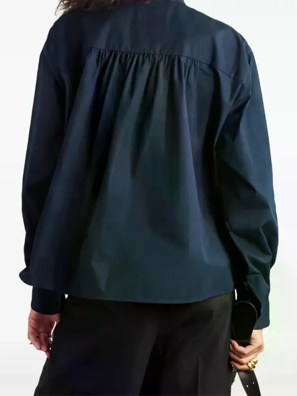 JIL SANDER Pleated Long-sleeve Shirt