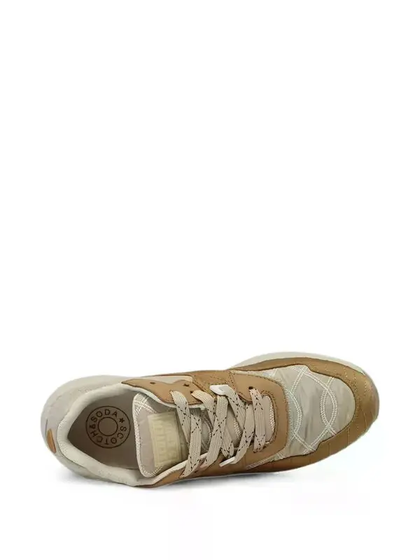 Scotch & Soda Quilted Panelled Sneakers
