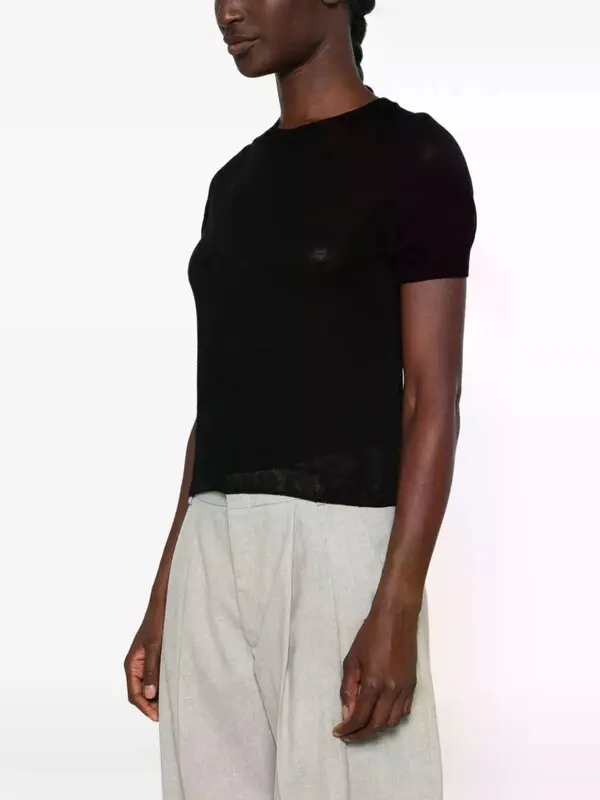 Liviana Conti Short-sleeve Knit T-shirt