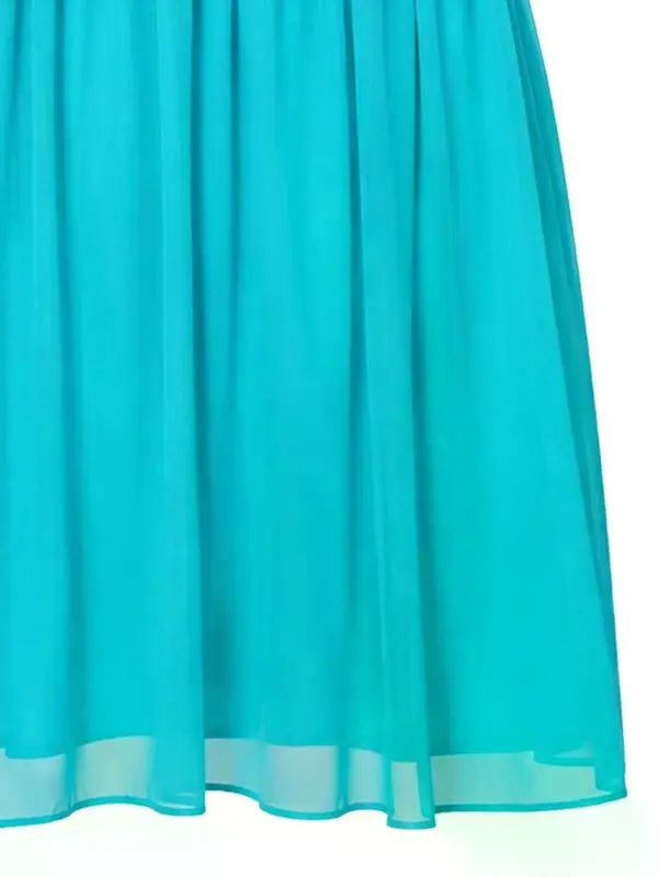 Patrizia Pepe Ruched Halterneck Mini Dress