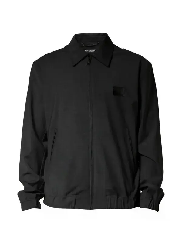 Dolce & Gabbana Logo-patch Bomber Jacket